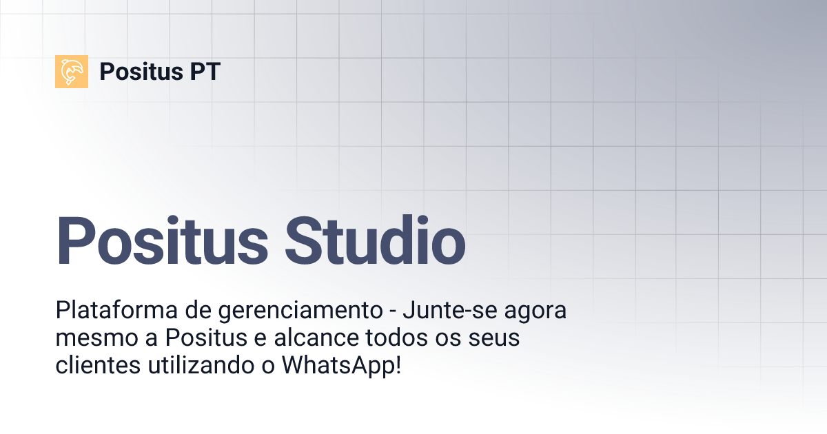 Positus Studio | Positus PT
